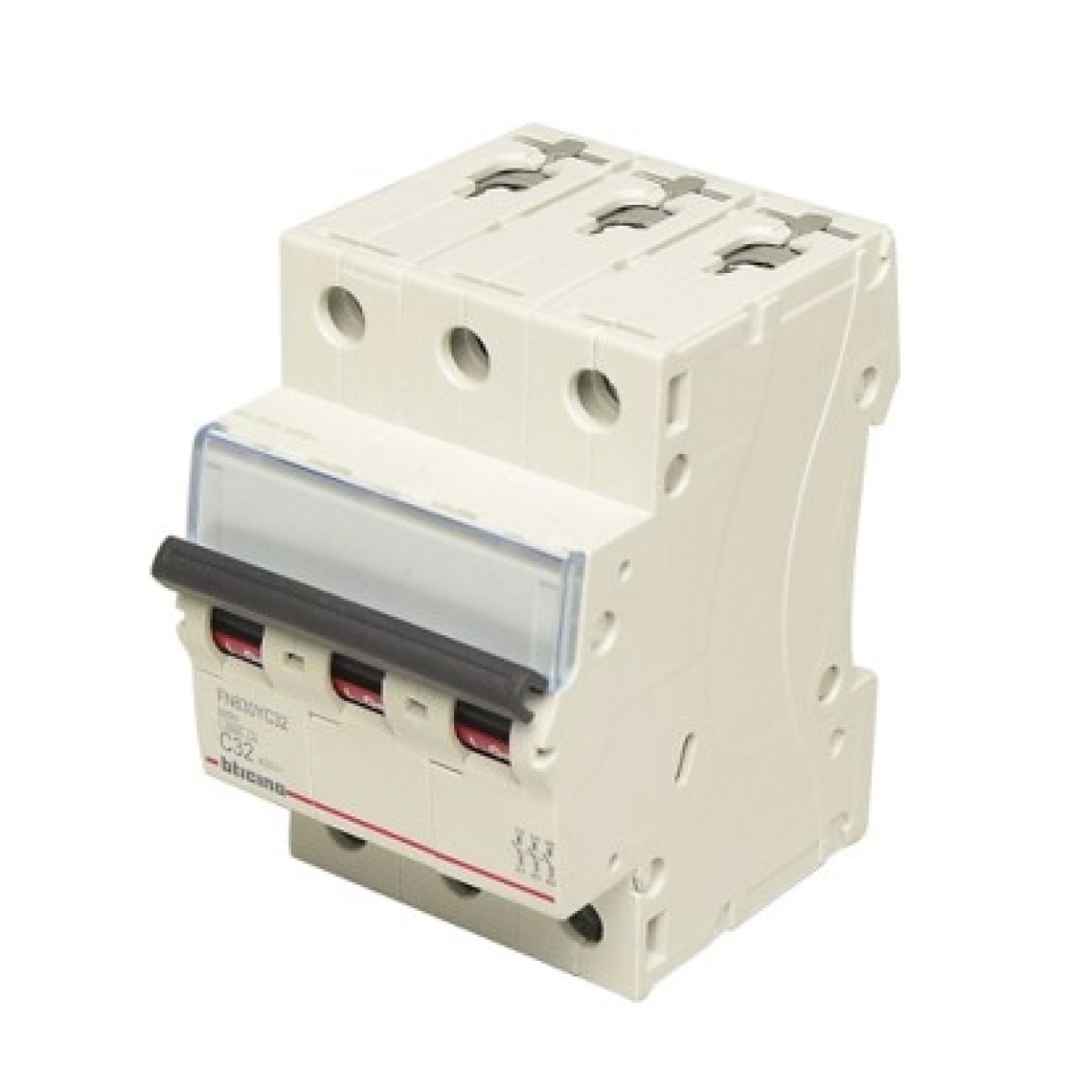 INTERRUPTOR TERMOMAGNÉTICO 3X32A 10/6KA 220/440V TIPO C DIN | Comercial Oscar